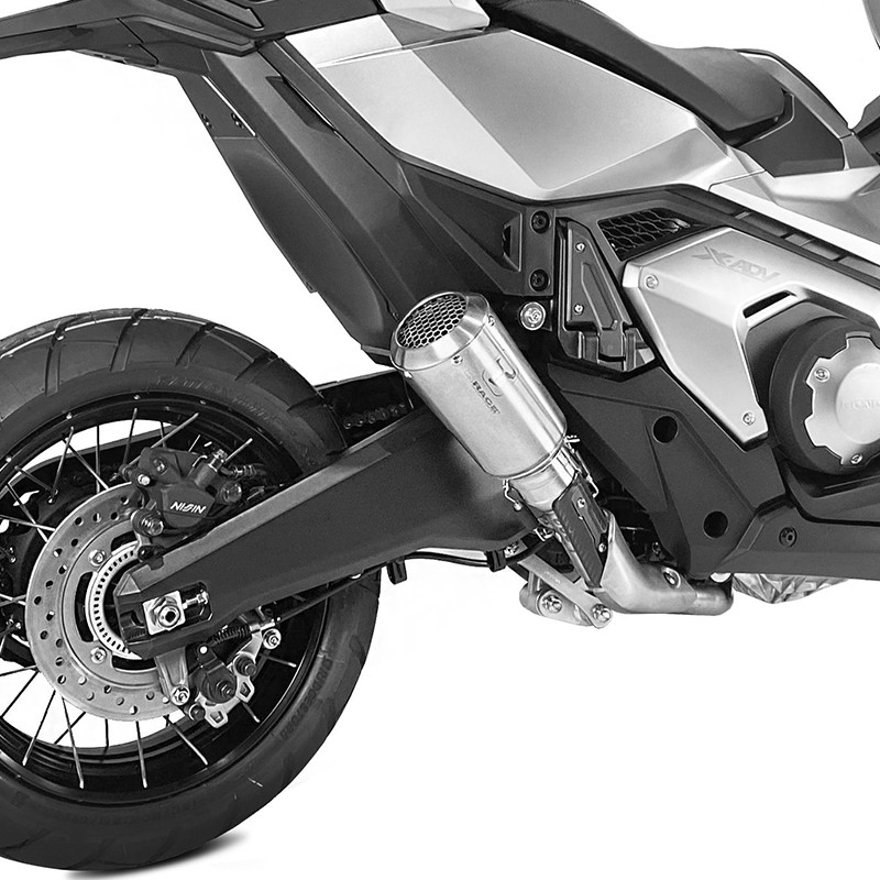 Scarico Ixrace MK2 Inox per Honda X-ADV