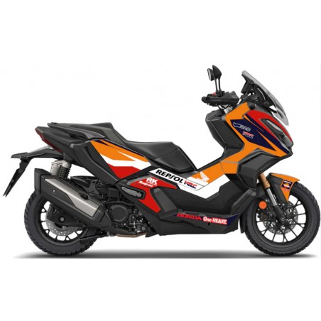 Repsol ADV 350 Graphics Kit for Honda X-ADV