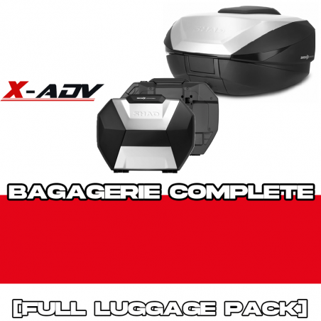 Complete SHAD SH59X+SH38X 2021 luggage set for Honda X-ADV